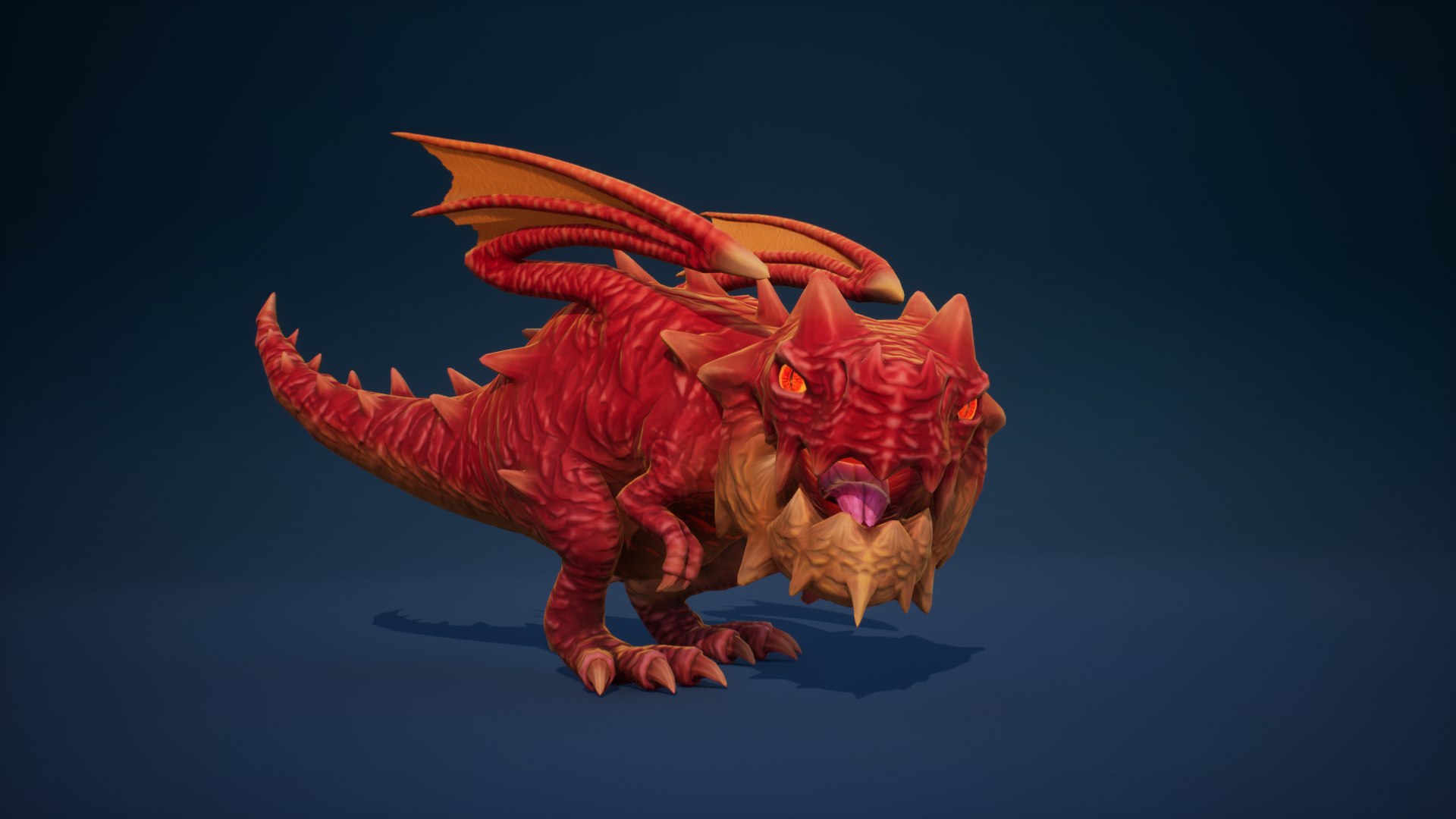Dragon Model - TurboSquid 2189194