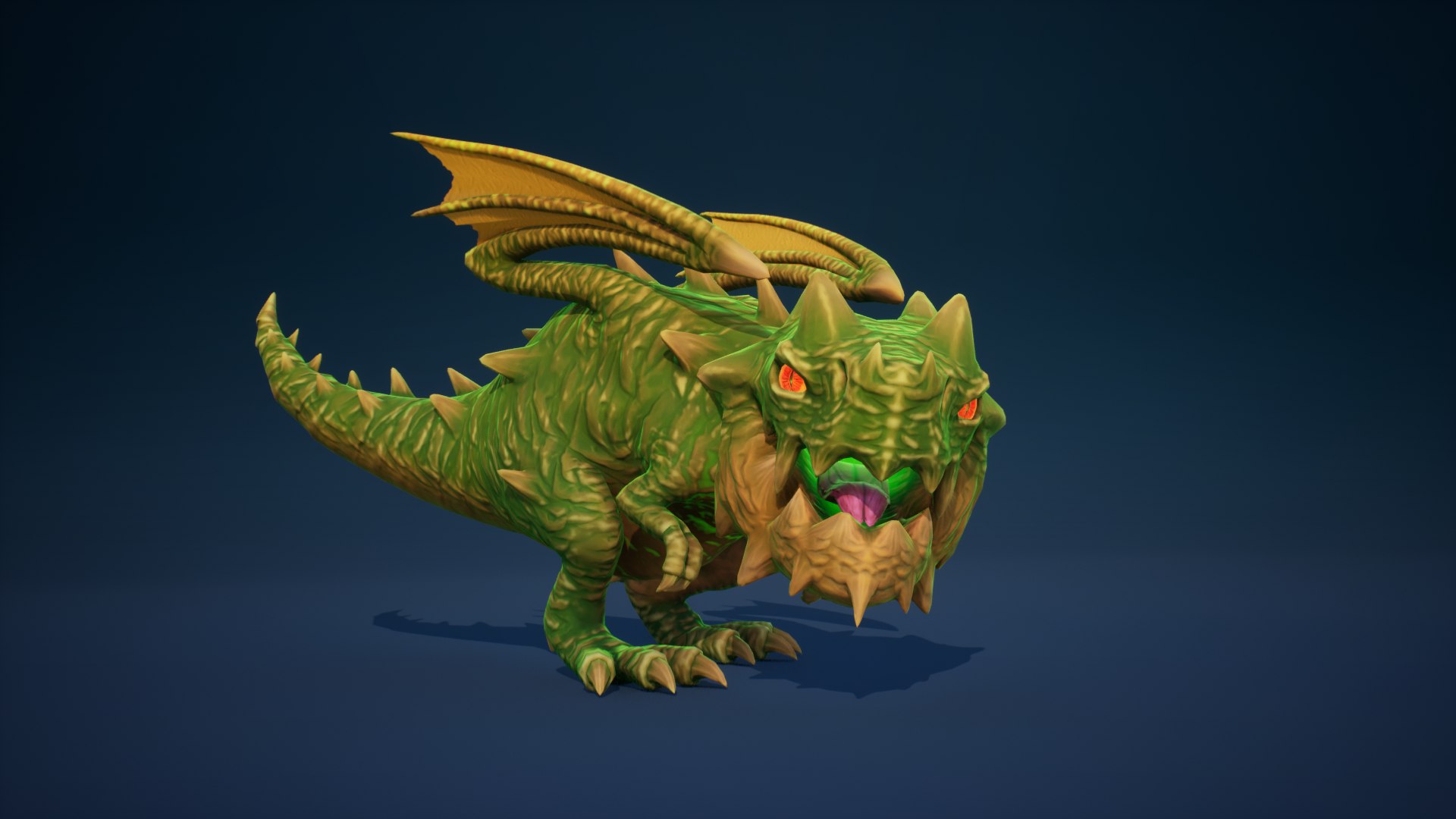 Dragon Model - TurboSquid 2189194