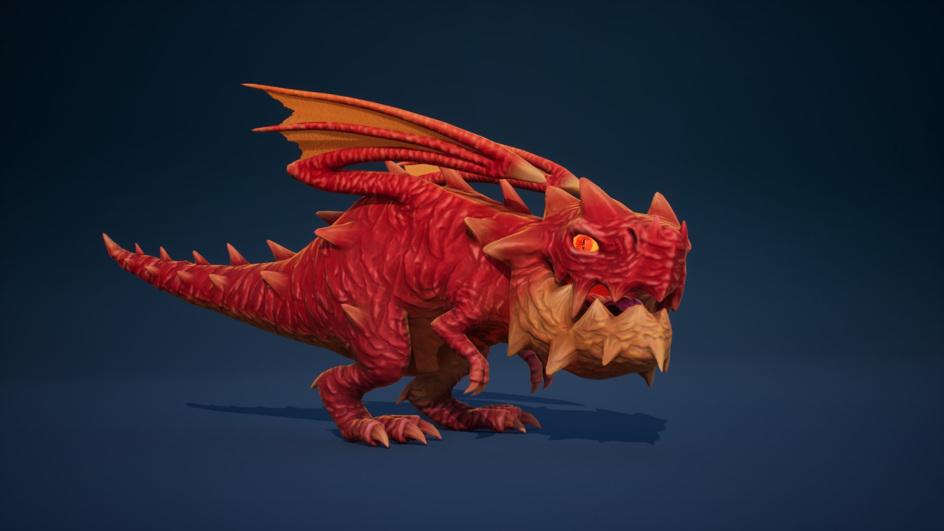 Dragon Model - TurboSquid 2189194