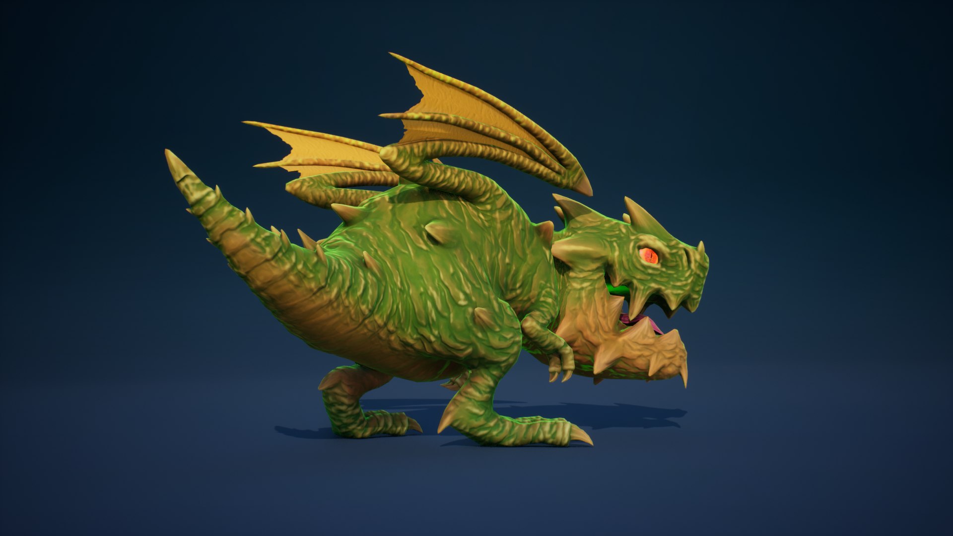 Dragon Model - TurboSquid 2189194