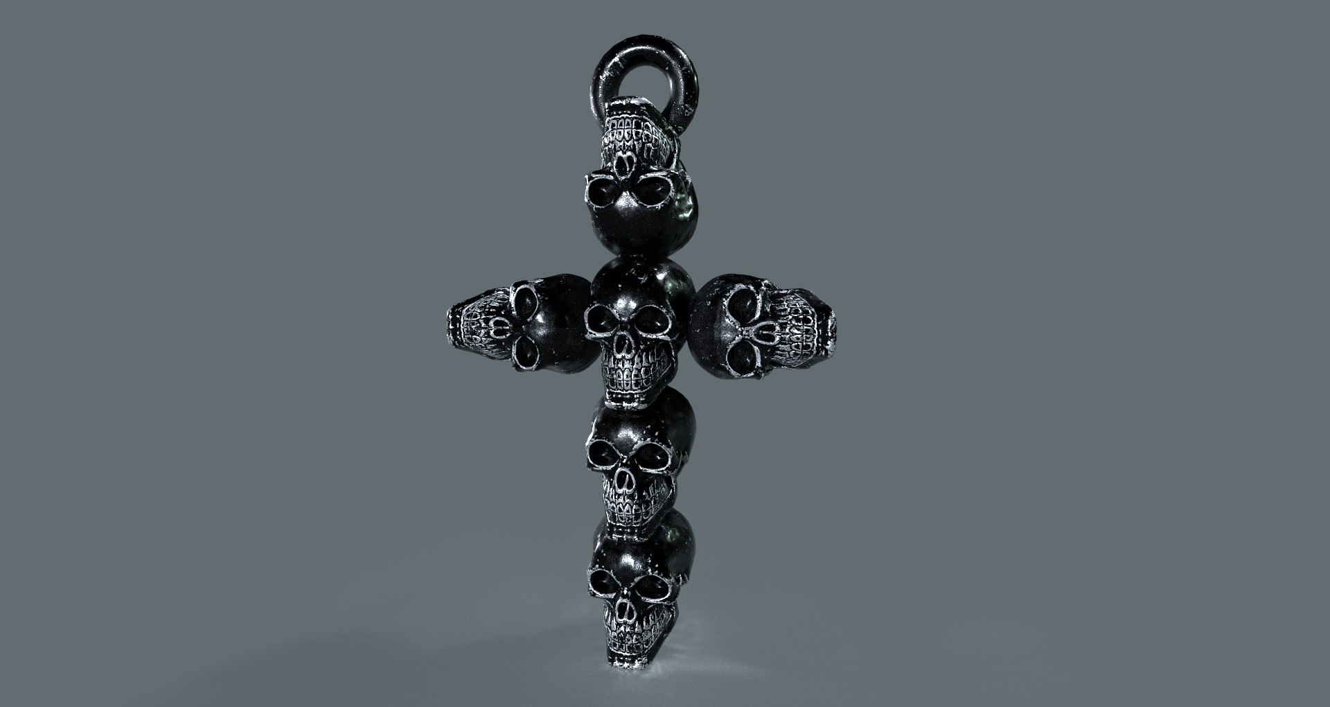 3D Skull Cross Game Asset - TurboSquid 2134367