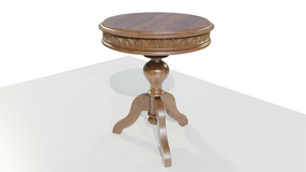 3D model Classic Side Table - TurboSquid 2013832