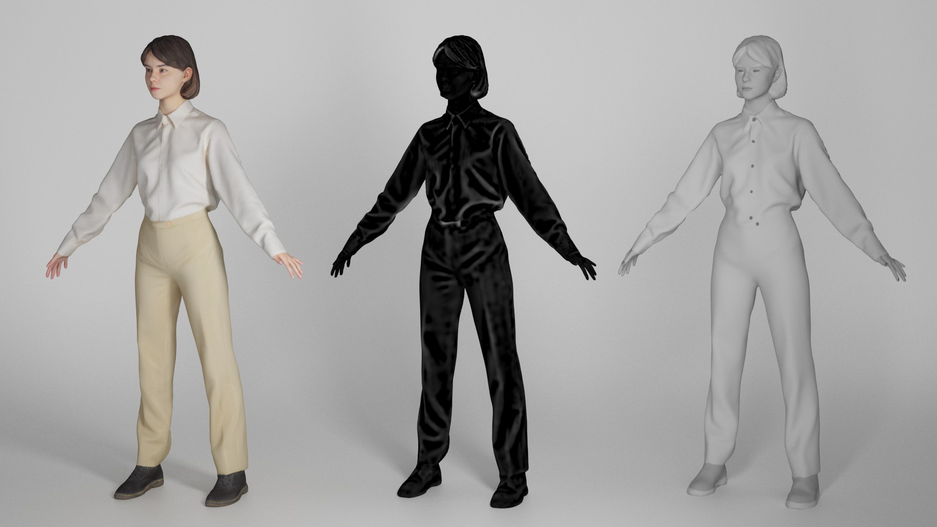 Photogrammetry Beautiful Young Woman 3D Model - TurboSquid 1698695