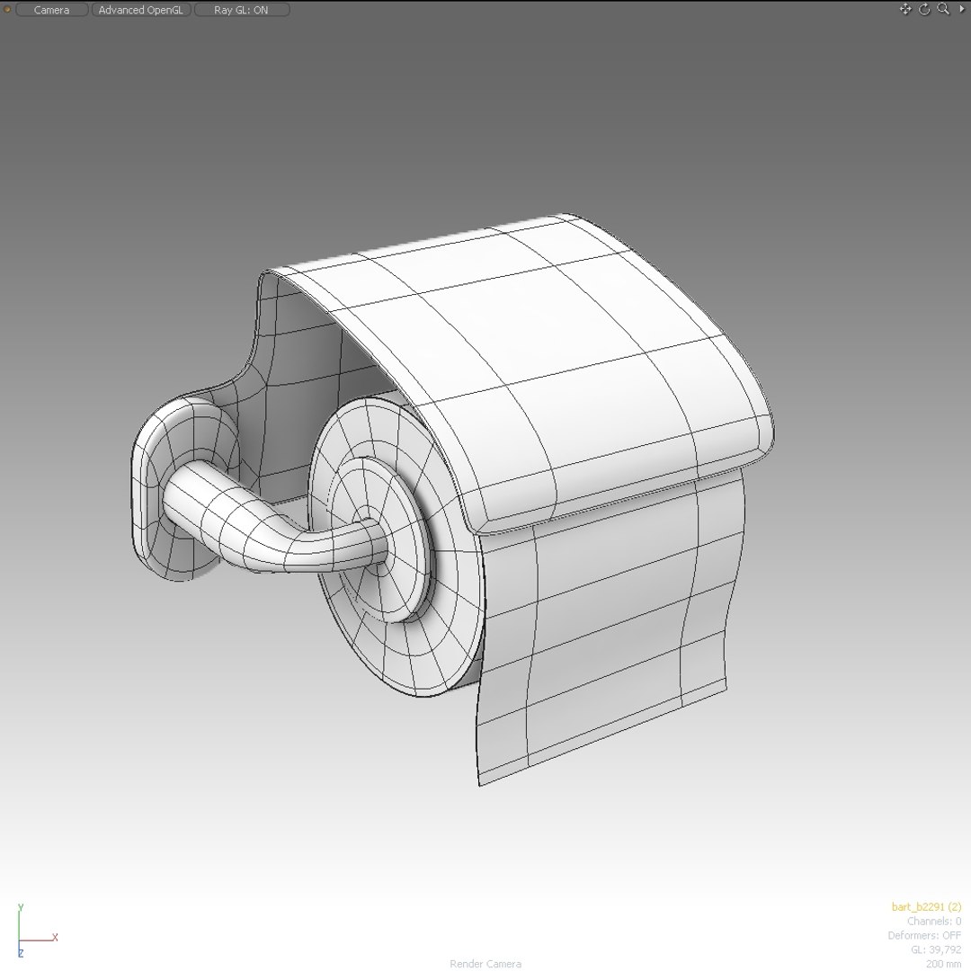 X Toilet Paper Holder