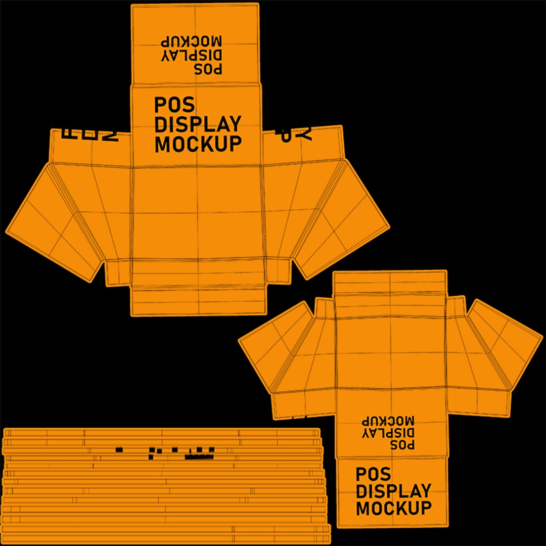 3D model cardboard pos - TurboSquid 1697056