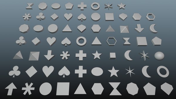 Free Geometric Shape 3D Models for Download | TurboSquid