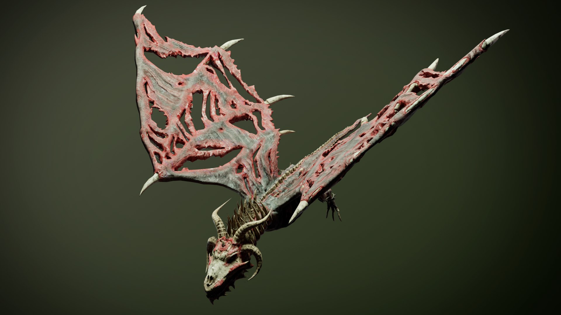 3D model UndeadDragon - TurboSquid 2057003