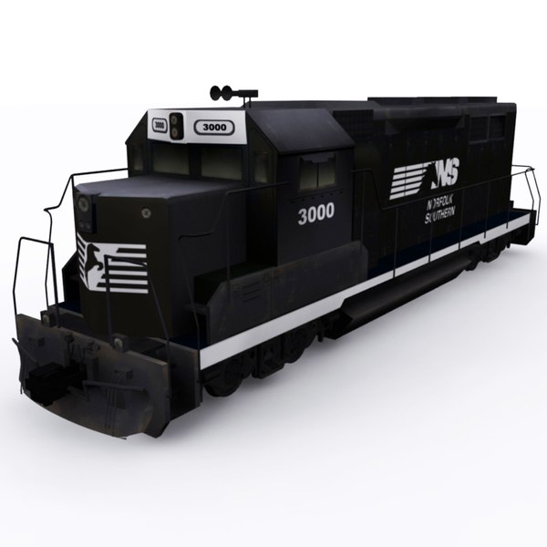 modelo 3d EMD GP40 2 - TurboSquid 2100332