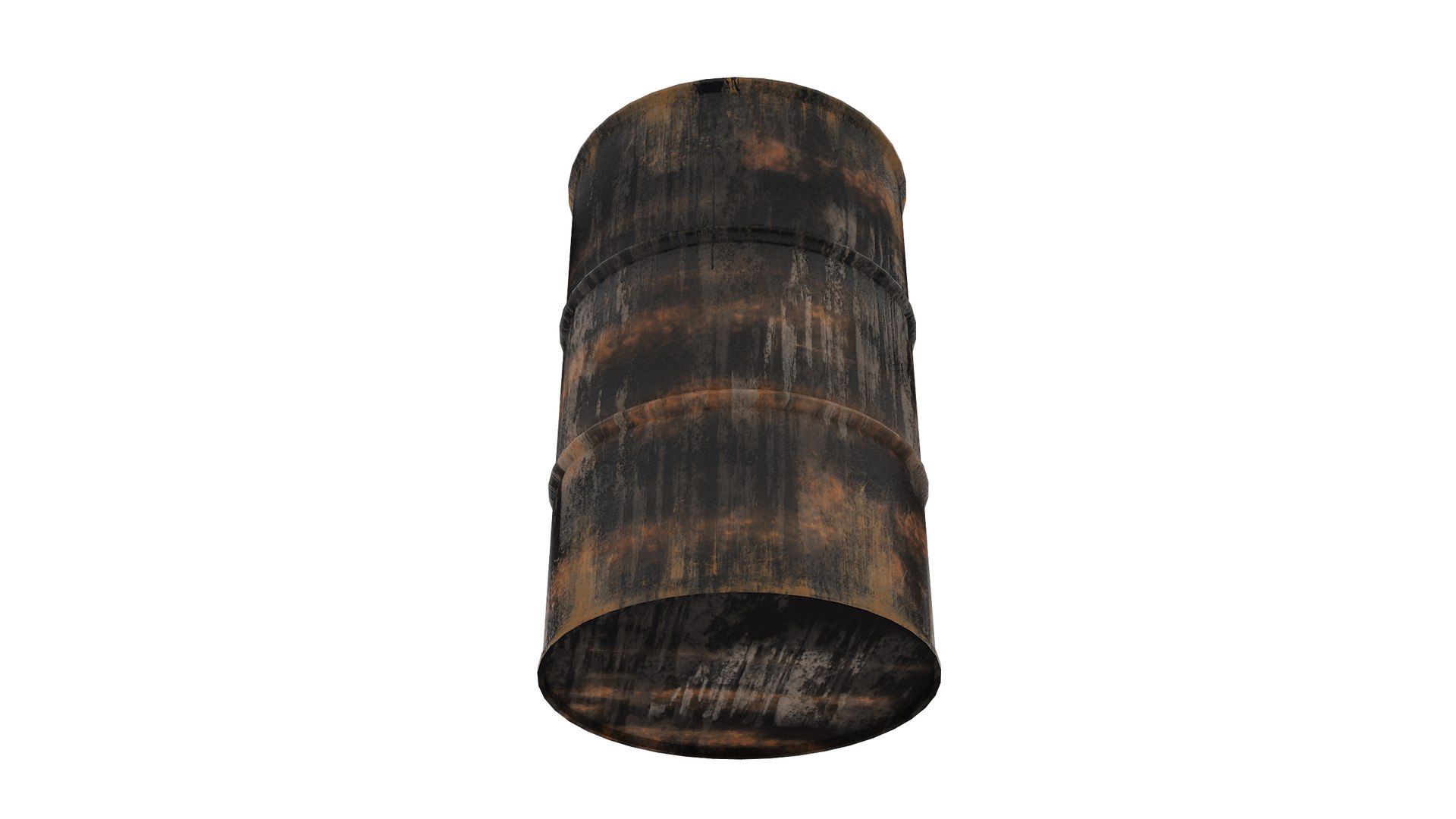 Barrel metal rust 3D model - TurboSquid 1617766