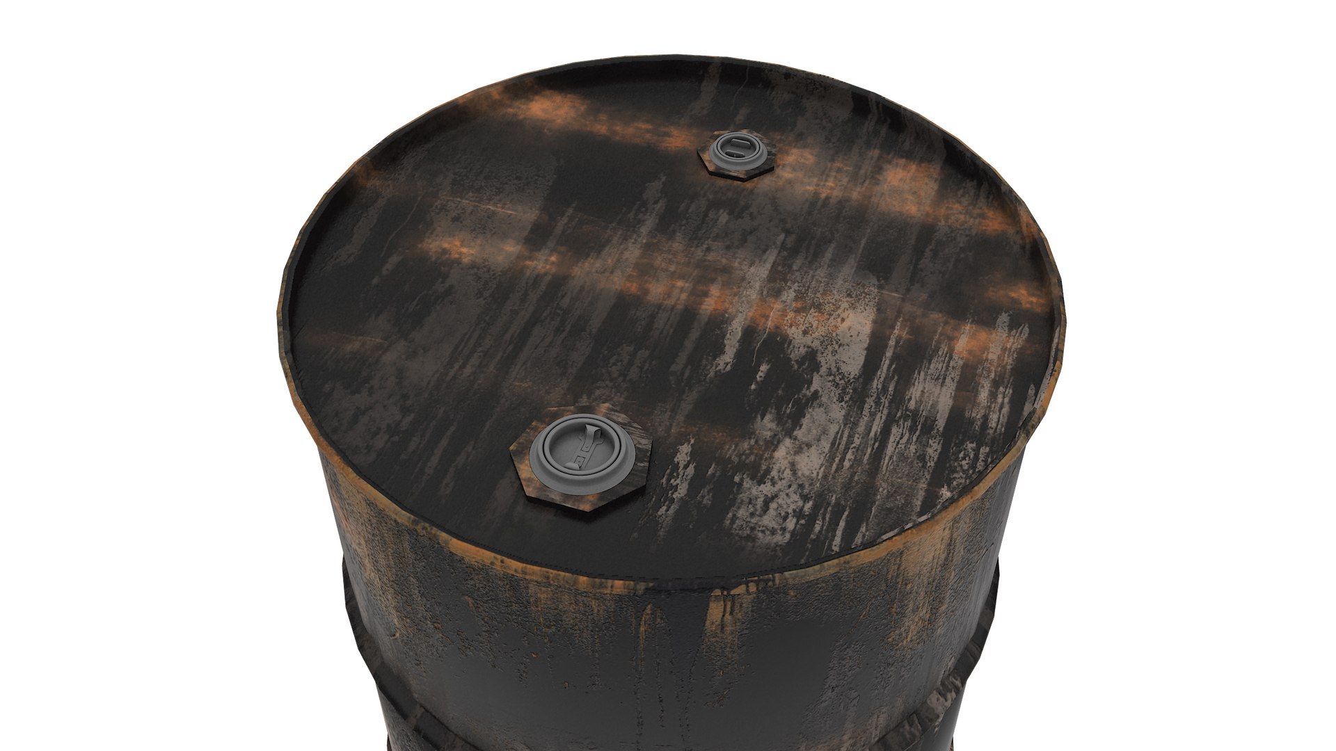 Barrel metal rust 3D model - TurboSquid 1617766
