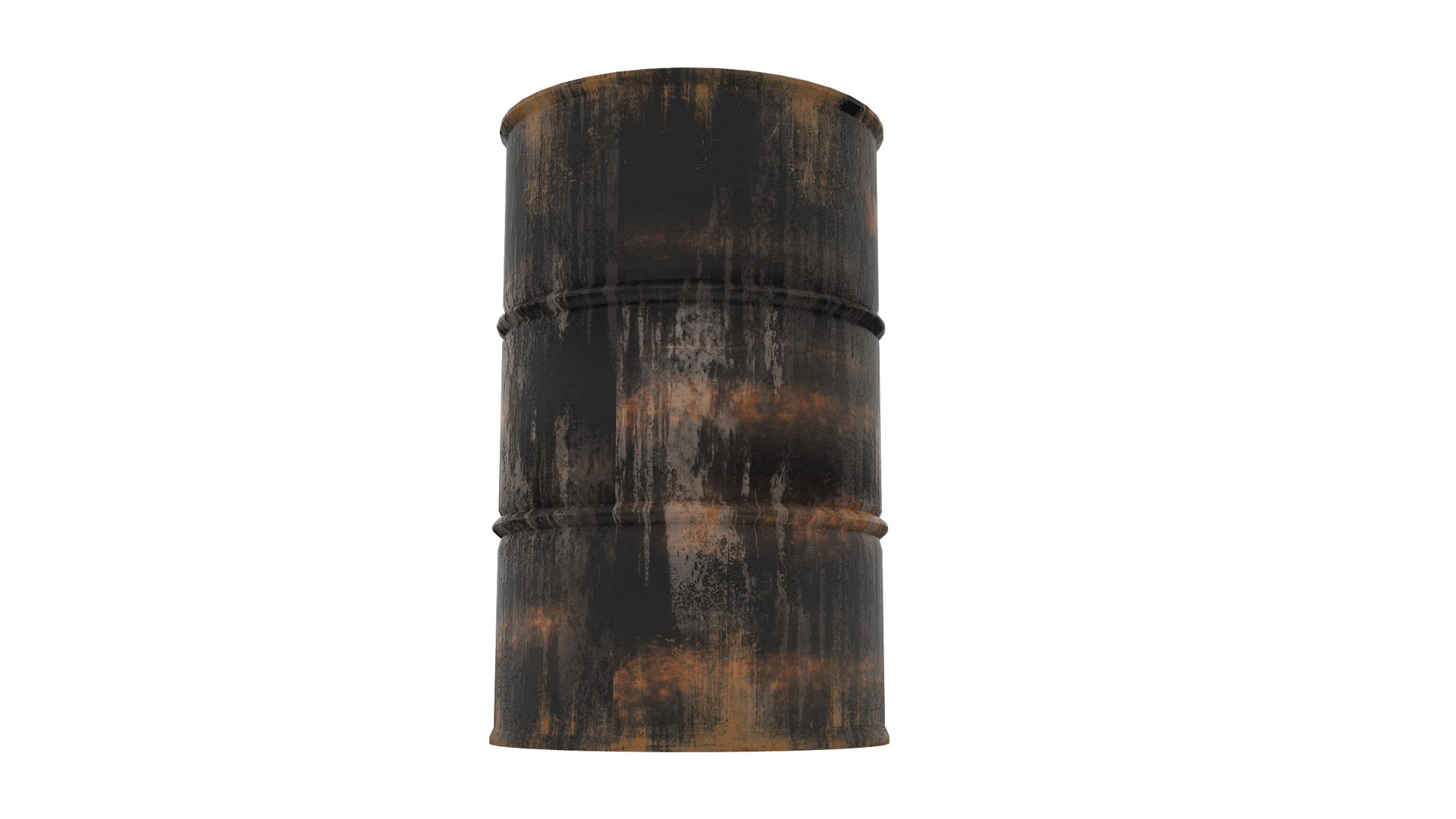 Barrel metal rust 3D model - TurboSquid 1617766