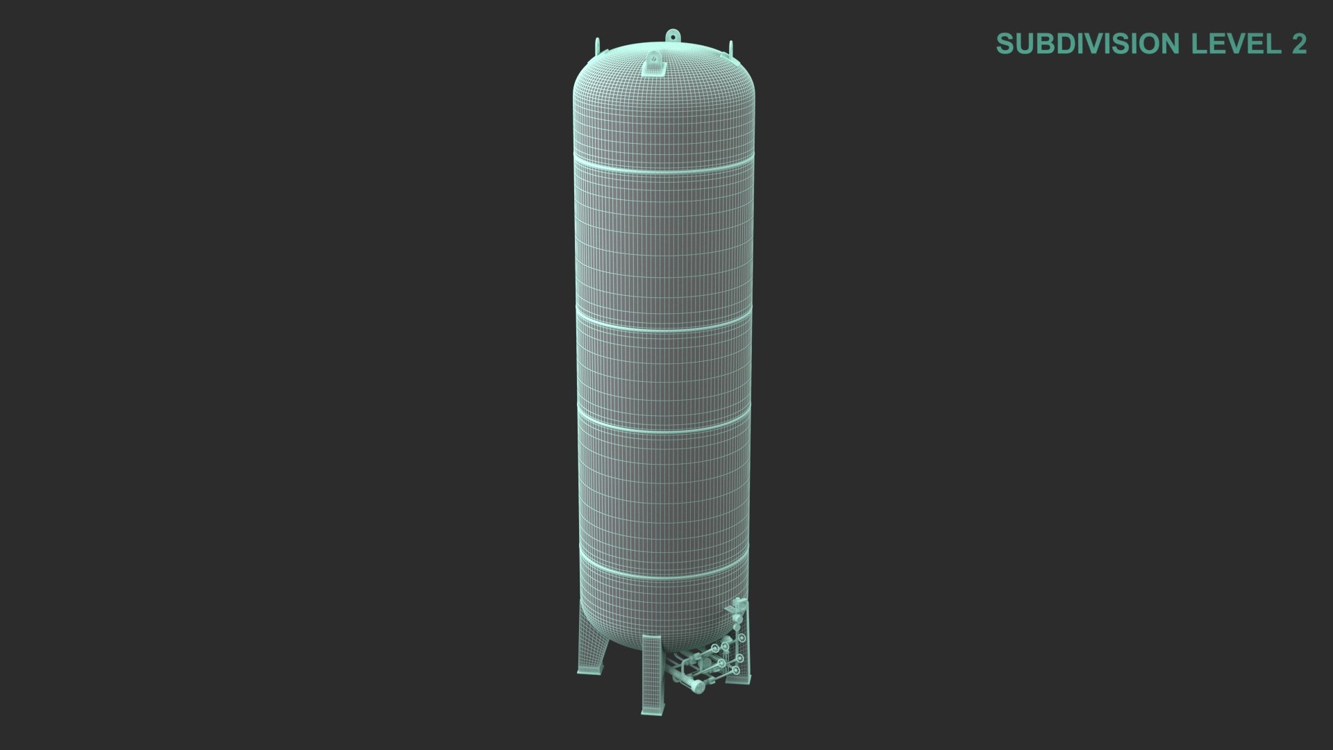 LNG Storage Tank 3D Model - TurboSquid 2120910