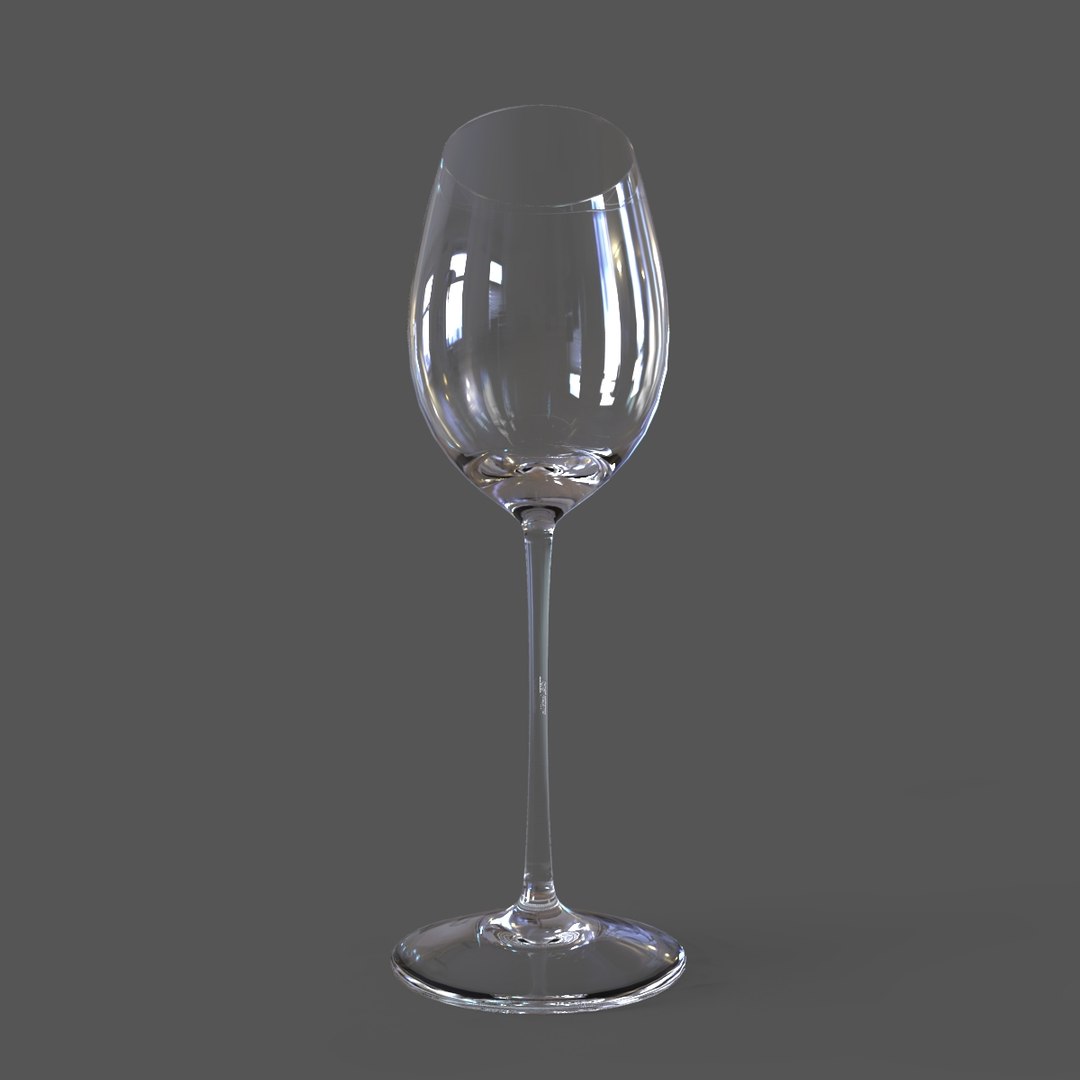 3D Glass Riedel Loire 350ml Model - TurboSquid 1623507
