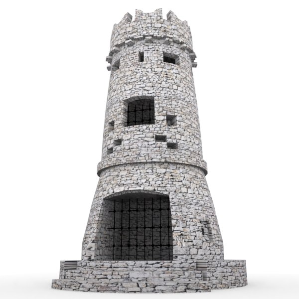 3D castle tower - TurboSquid 1448581