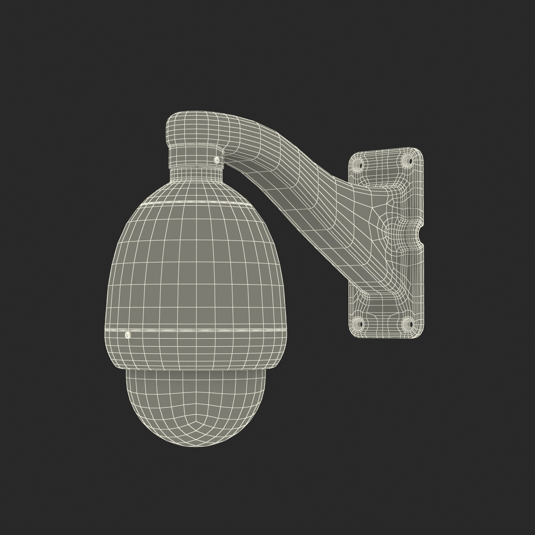 Cctv Camera 2 Black C4d