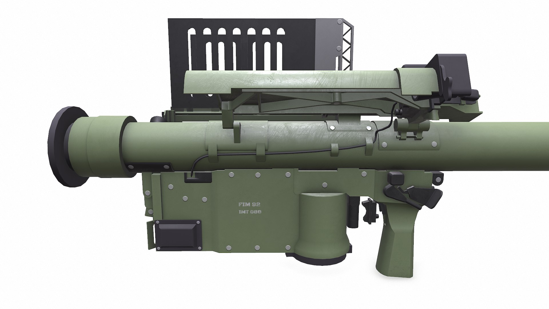 FIM-92 Stinger Low-poly PBR 3D model - TurboSquid 2121792