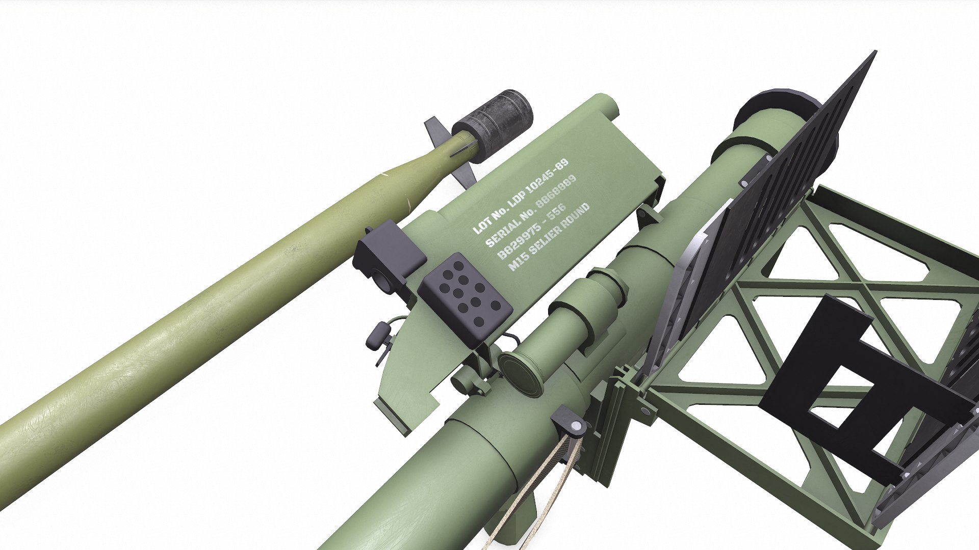 FIM-92 Stinger Low-poly PBR 3D model - TurboSquid 2121792