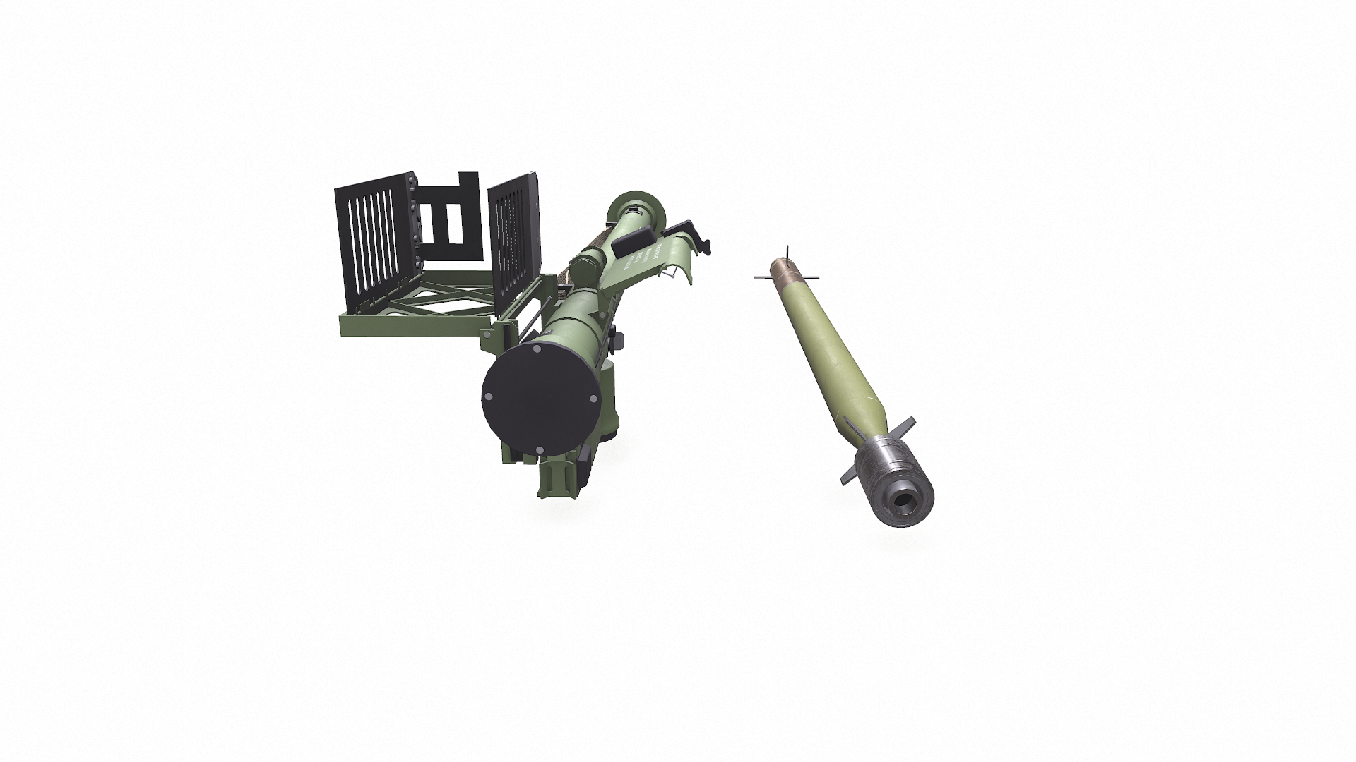 FIM-92 Stinger Low-poly PBR 3D model - TurboSquid 2121792