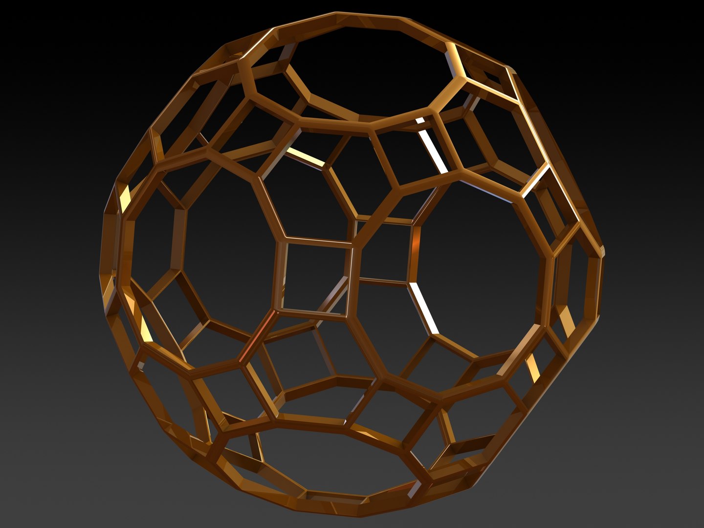 Wireframe Shape Great Rhombicosidodecahedron 3D model - TurboSquid 2162724