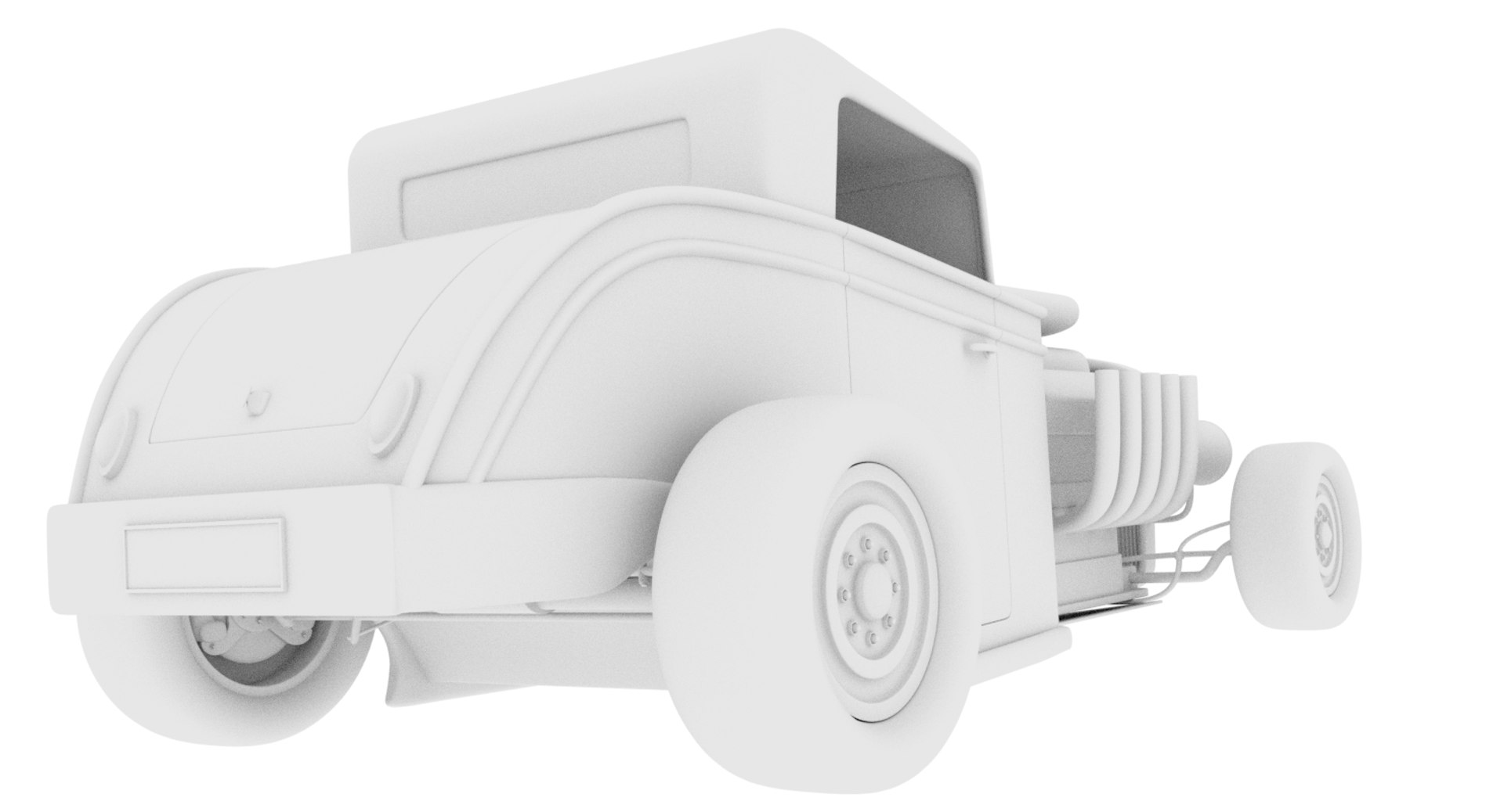 Hot Rod 3D Model - TurboSquid 1186292