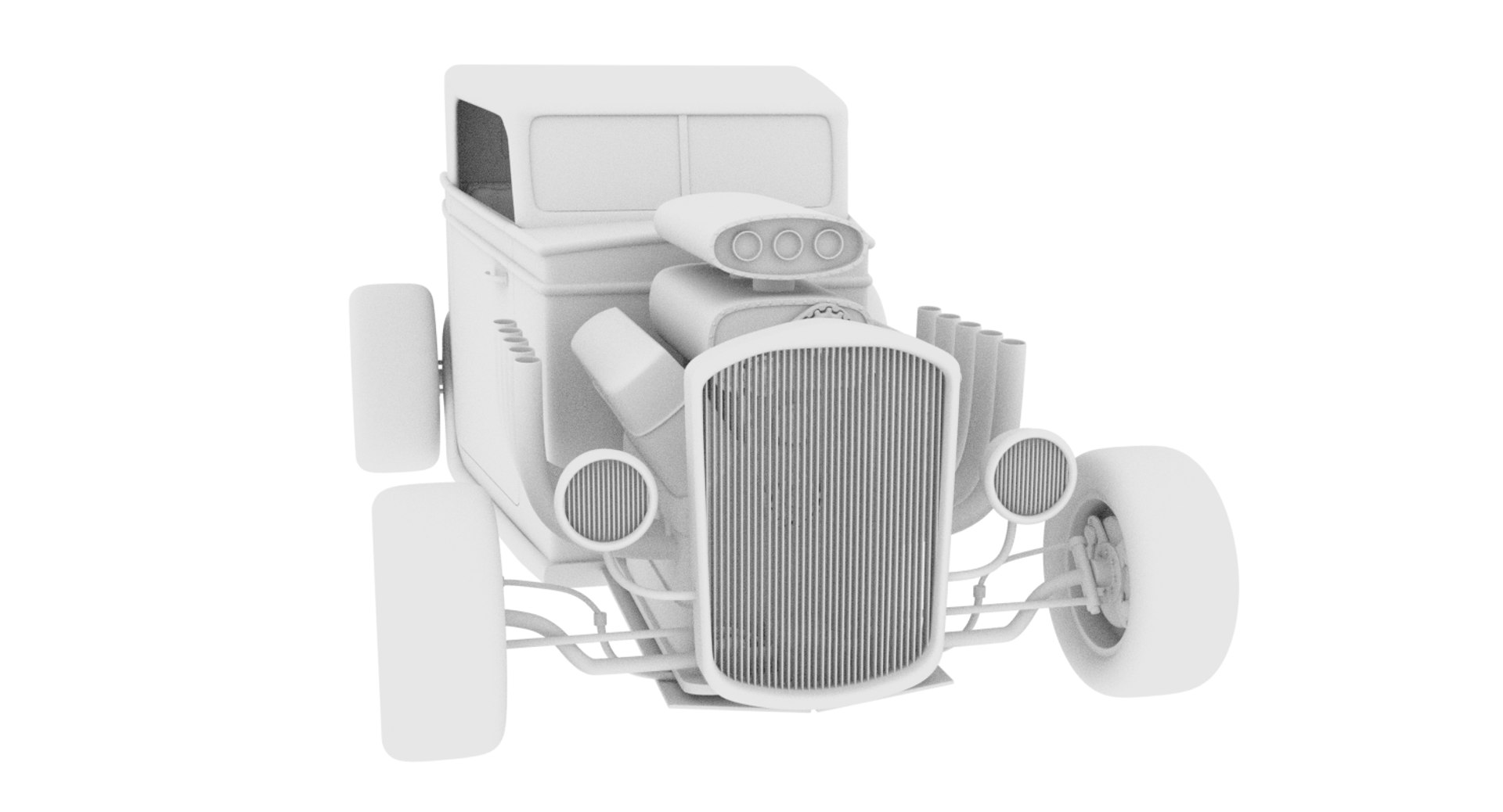 Hot Rod 3D Model - TurboSquid 1186292