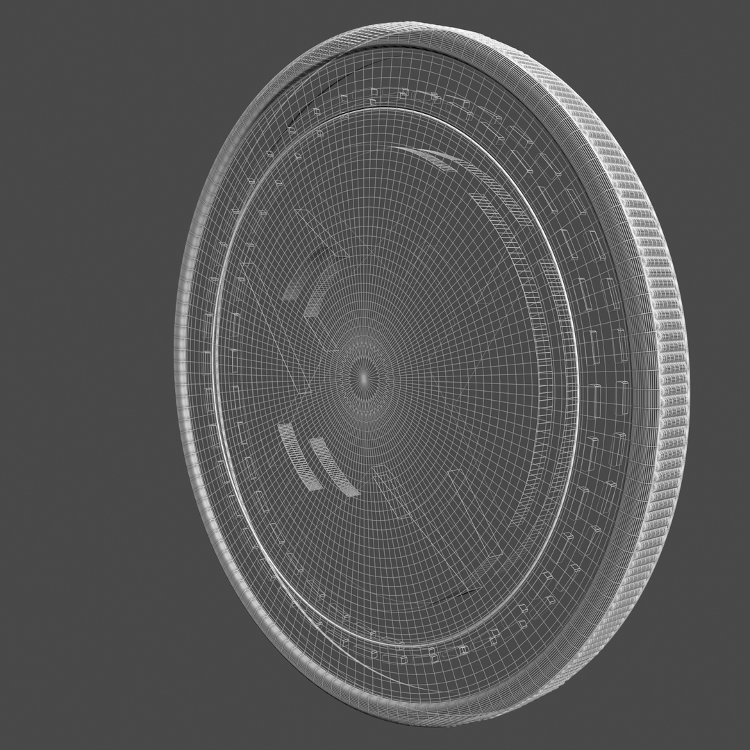 3D 0x cryptocurrency gold coin - TurboSquid 1754742