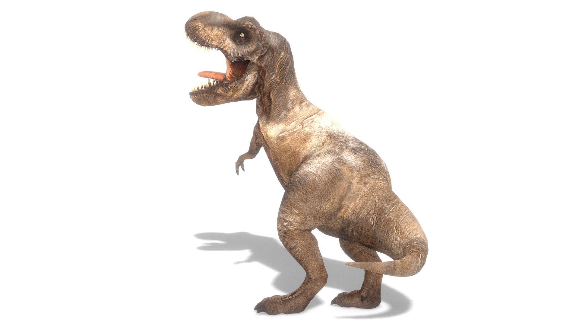 Tyrannosaurus Rex Animated Model - TurboSquid 2128917