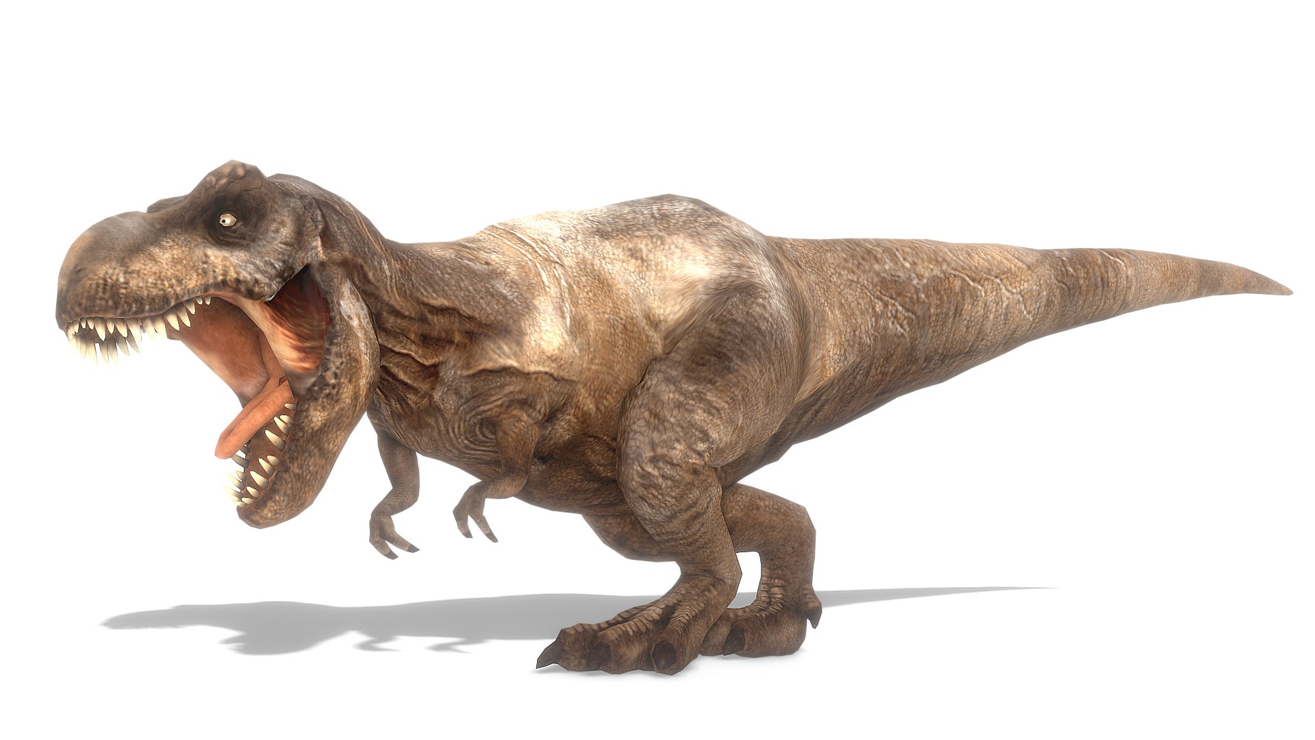 Tyrannosaurus Rex Animated Model - TurboSquid 2128917
