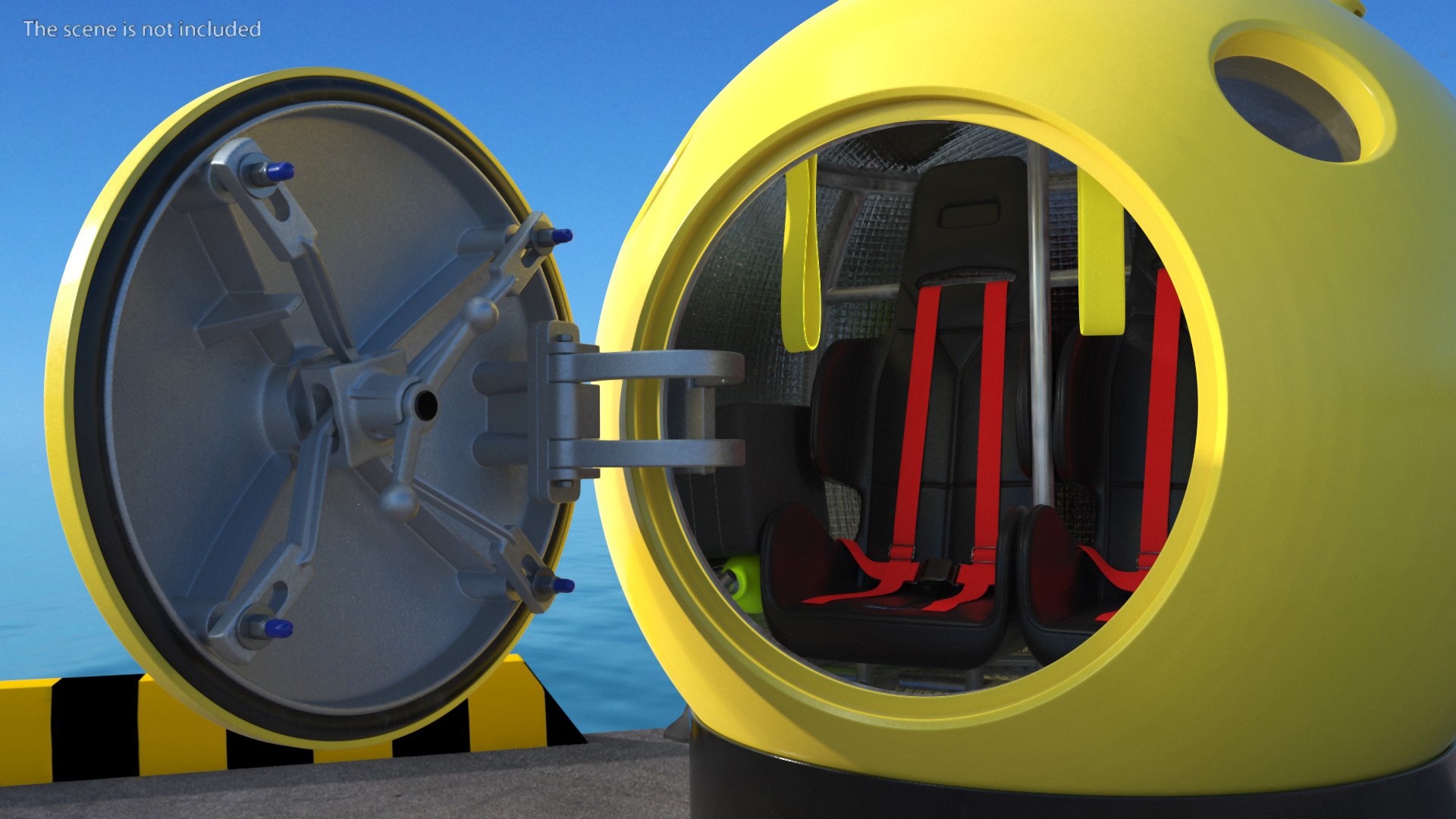 3D Tsunami Escape Pod Generic - TurboSquid 1987139