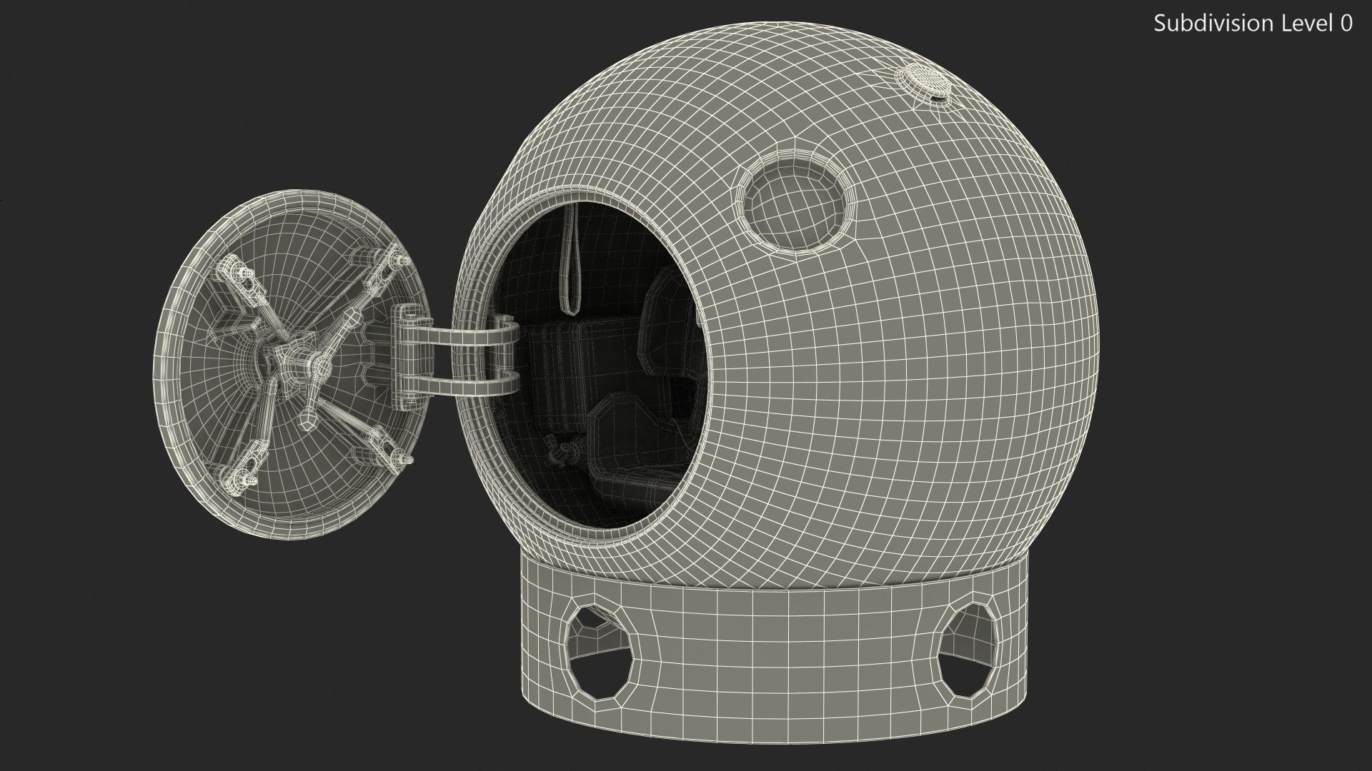 3D Tsunami Escape Pod Generic - TurboSquid 1987139