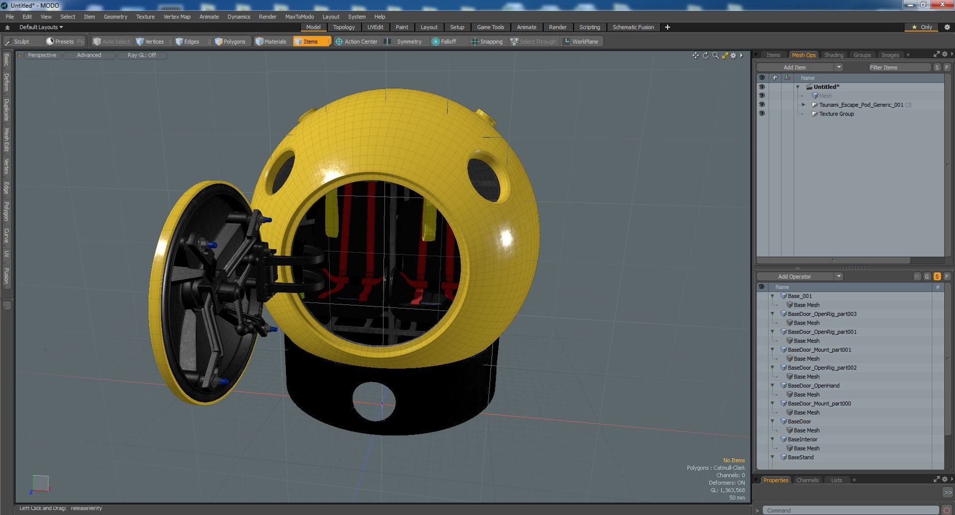 3D Tsunami Escape Pod Generic - TurboSquid 1987139