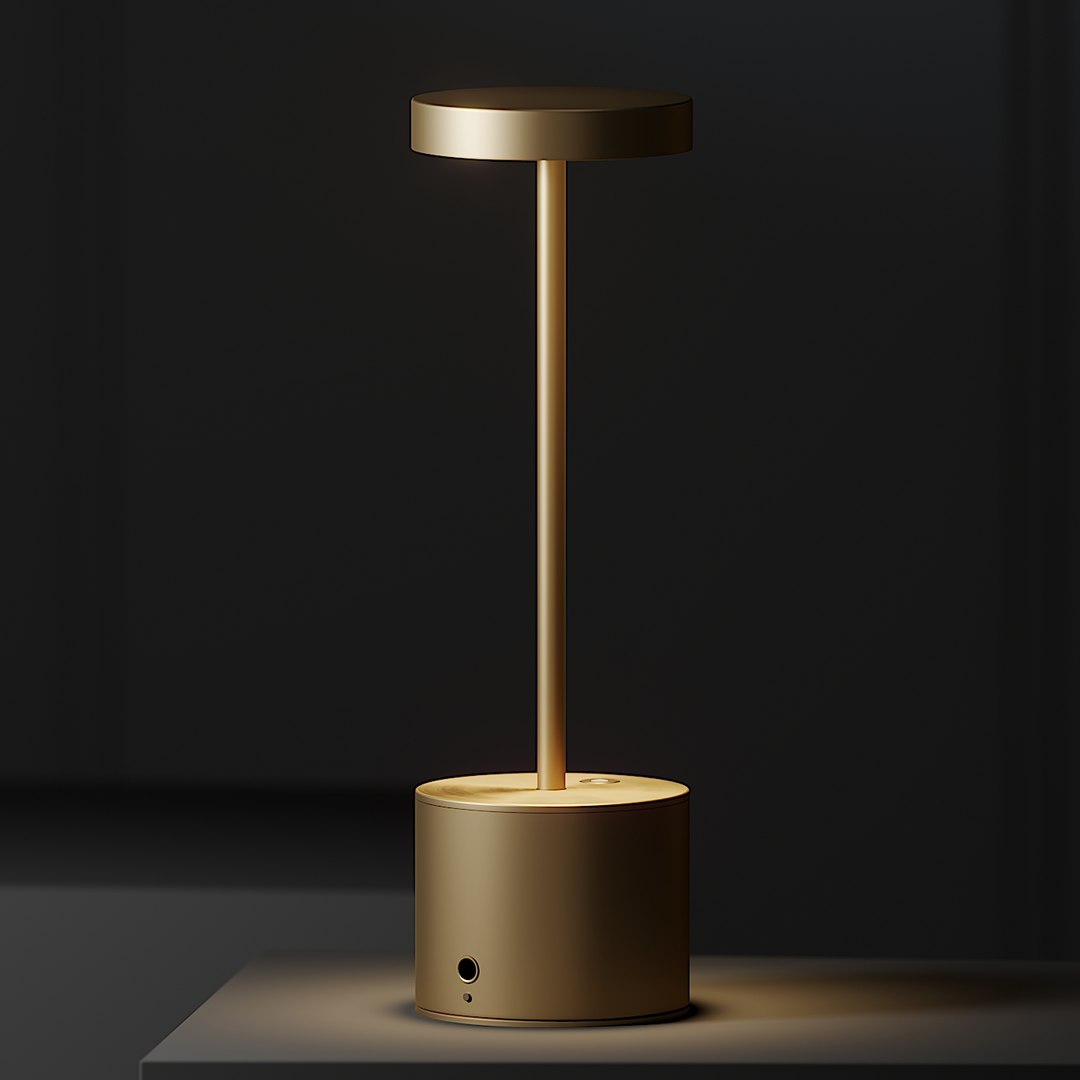 Table Lamps Hisle Luxciole 3D Model - TurboSquid 1556445