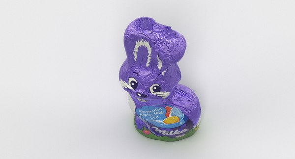 3D milka chocolate bunny model - TurboSquid 1398684