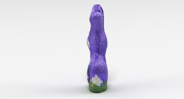 3D milka chocolate bunny model - TurboSquid 1398684