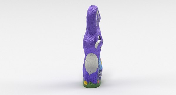3D milka chocolate bunny model - TurboSquid 1398684