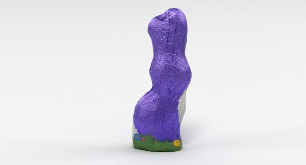 3D milka chocolate bunny model - TurboSquid 1398684