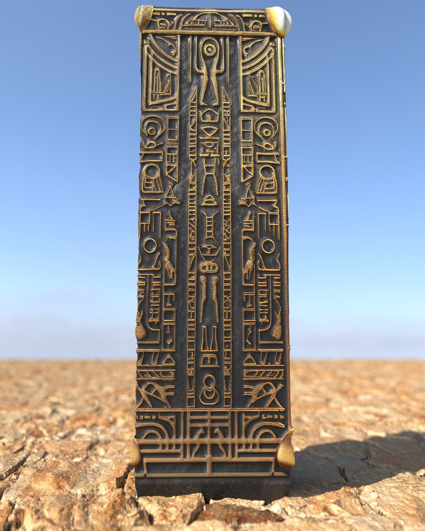 Egyptian Pillars Pack 3D Model - TurboSquid 2192889