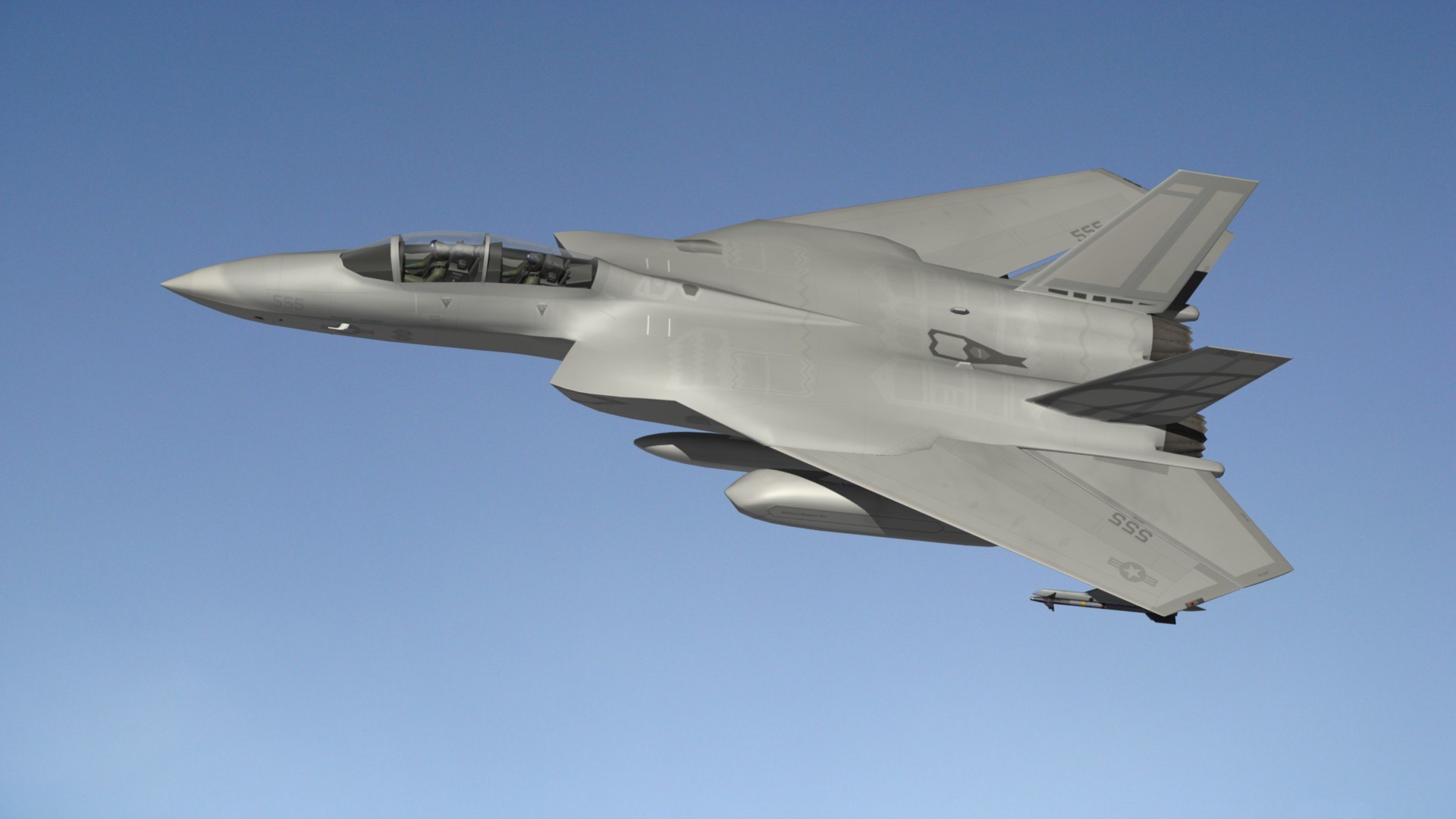 Advanced Fighter Jet Model - TurboSquid 1796354