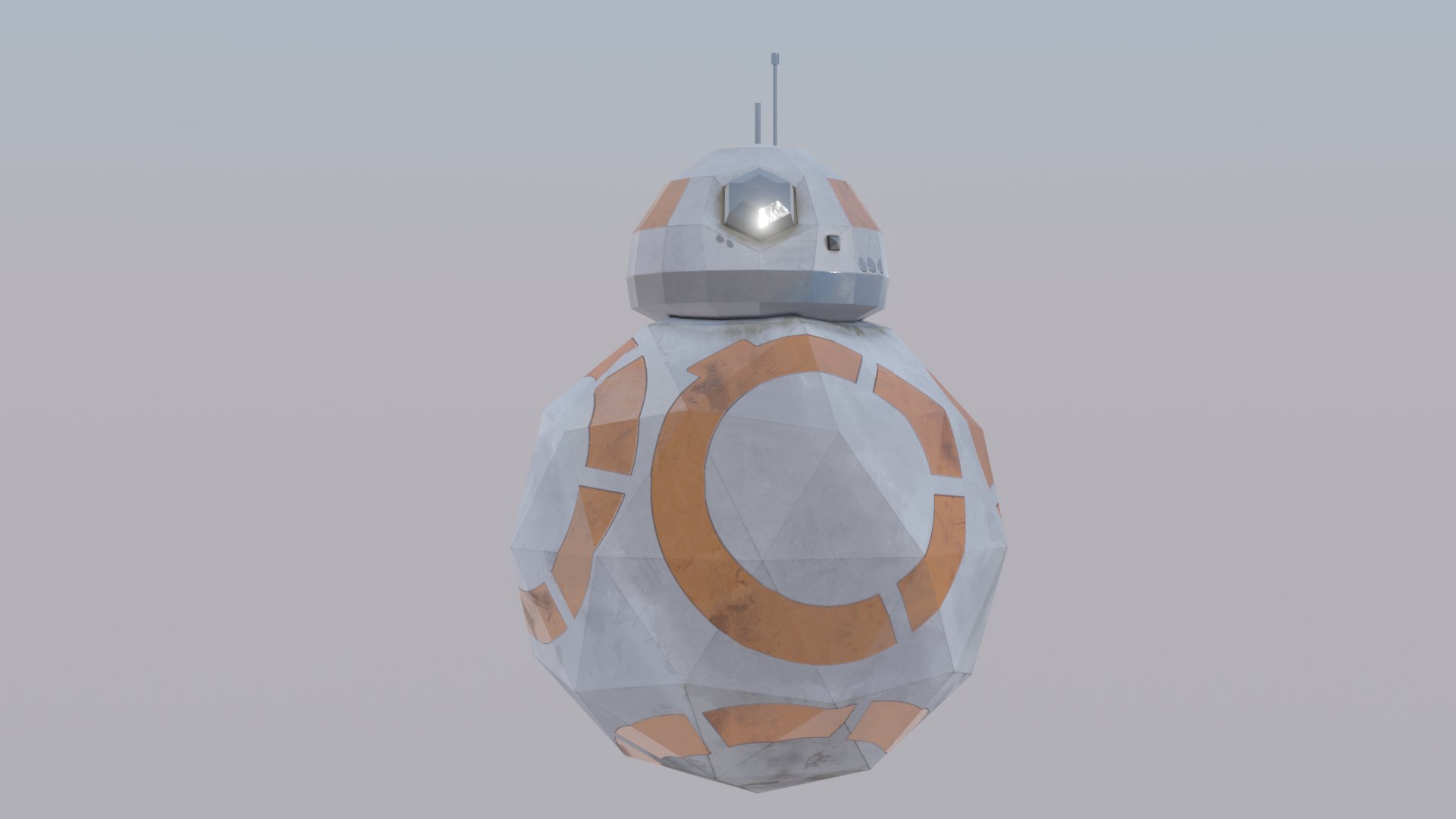 Low Poly BB8 Model - TurboSquid 1994248