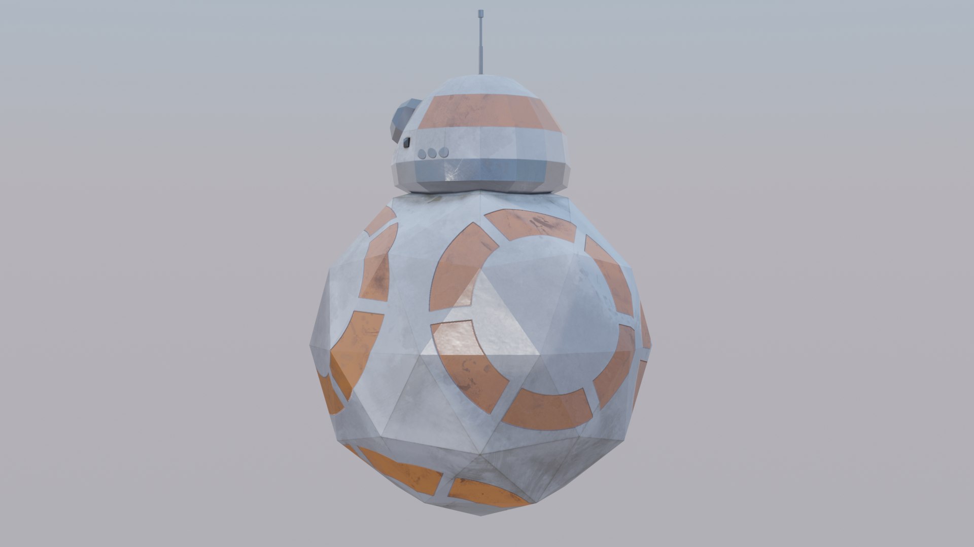 Low Poly BB8 Model - TurboSquid 1994248