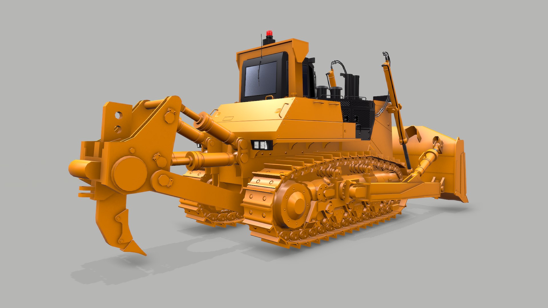 Industrial Vehicle Dozer 3D - TurboSquid 2053393