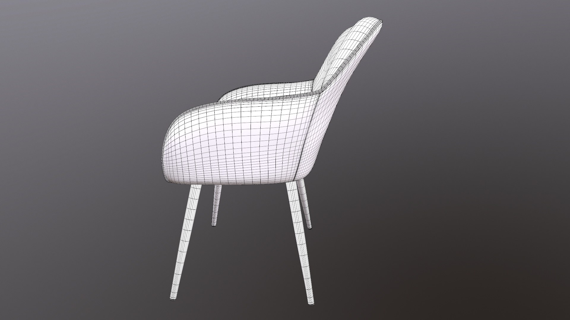 3D Arm Chair model - TurboSquid 2173557