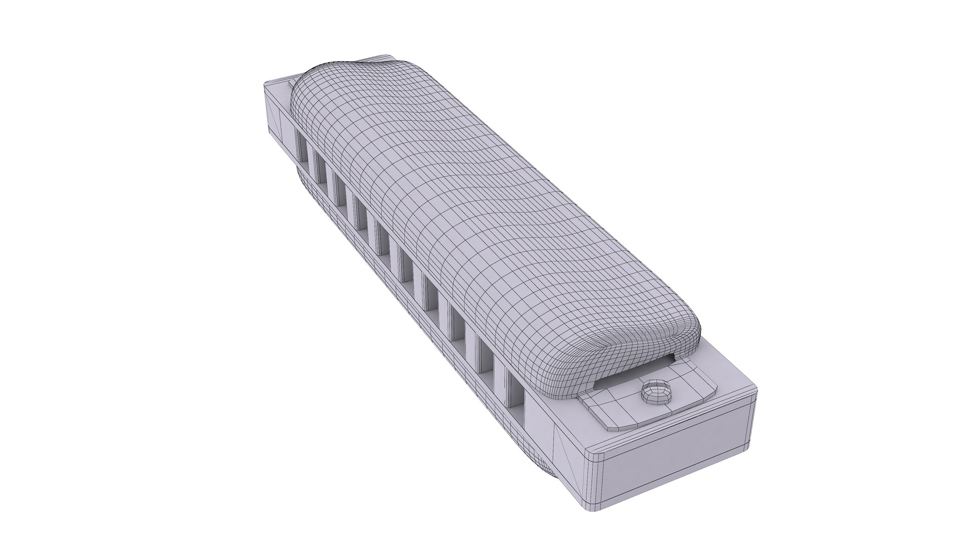 3D Model Harmonica 3D Model - TurboSquid 2268803