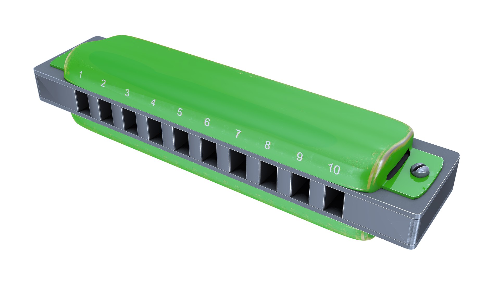 3D Model Harmonica 3D Model - TurboSquid 2268803