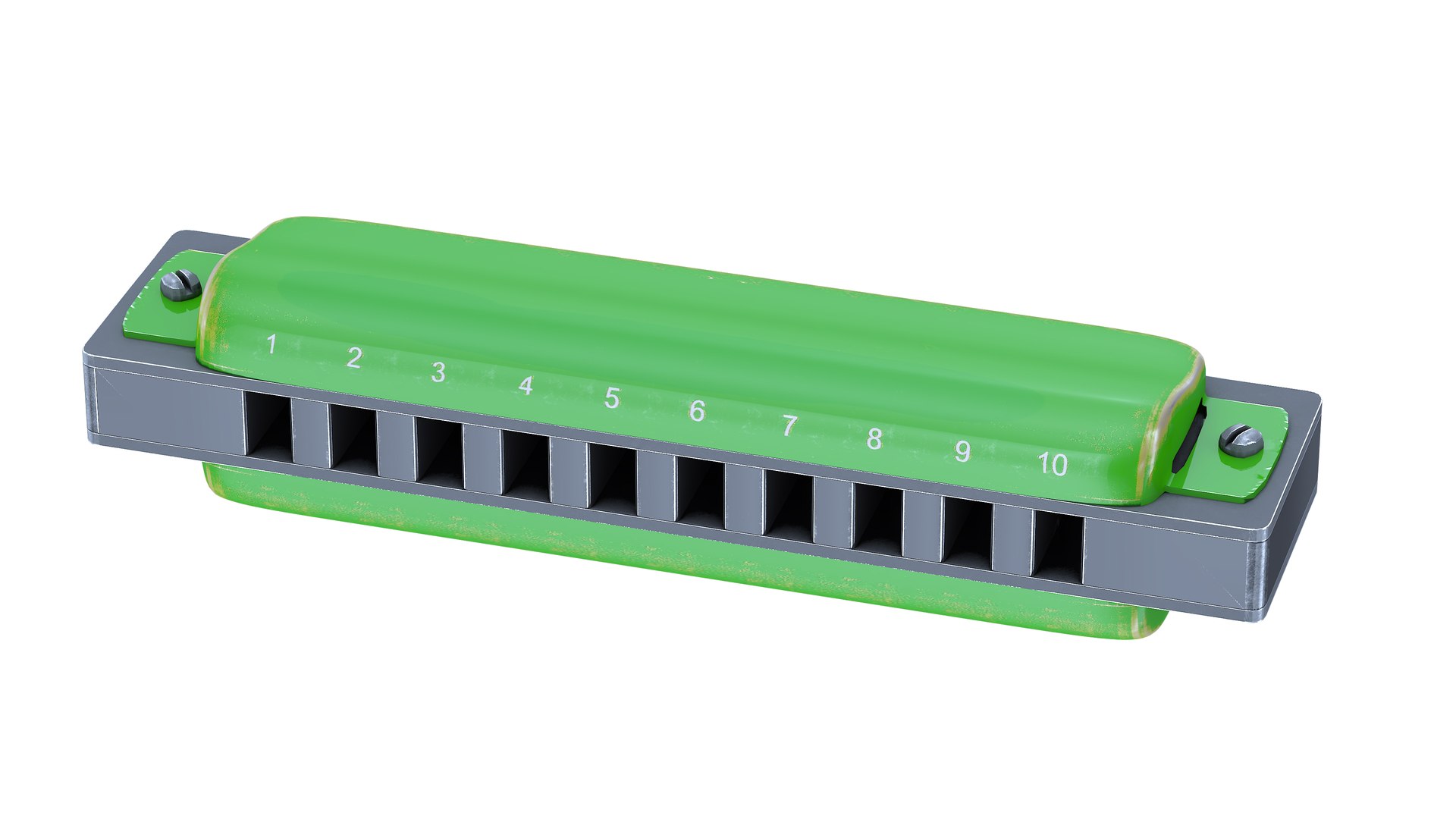 3D Model Harmonica 3D Model - TurboSquid 2268803