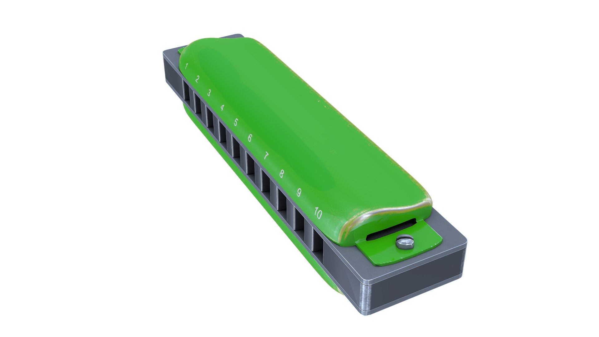3D Model Harmonica 3D Model - TurboSquid 2268803