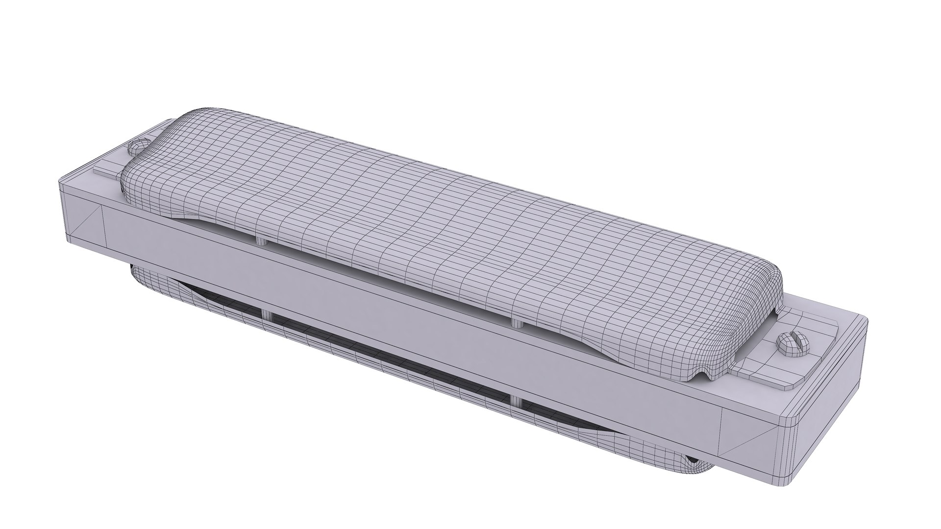 3D Model Harmonica 3D Model - TurboSquid 2268803