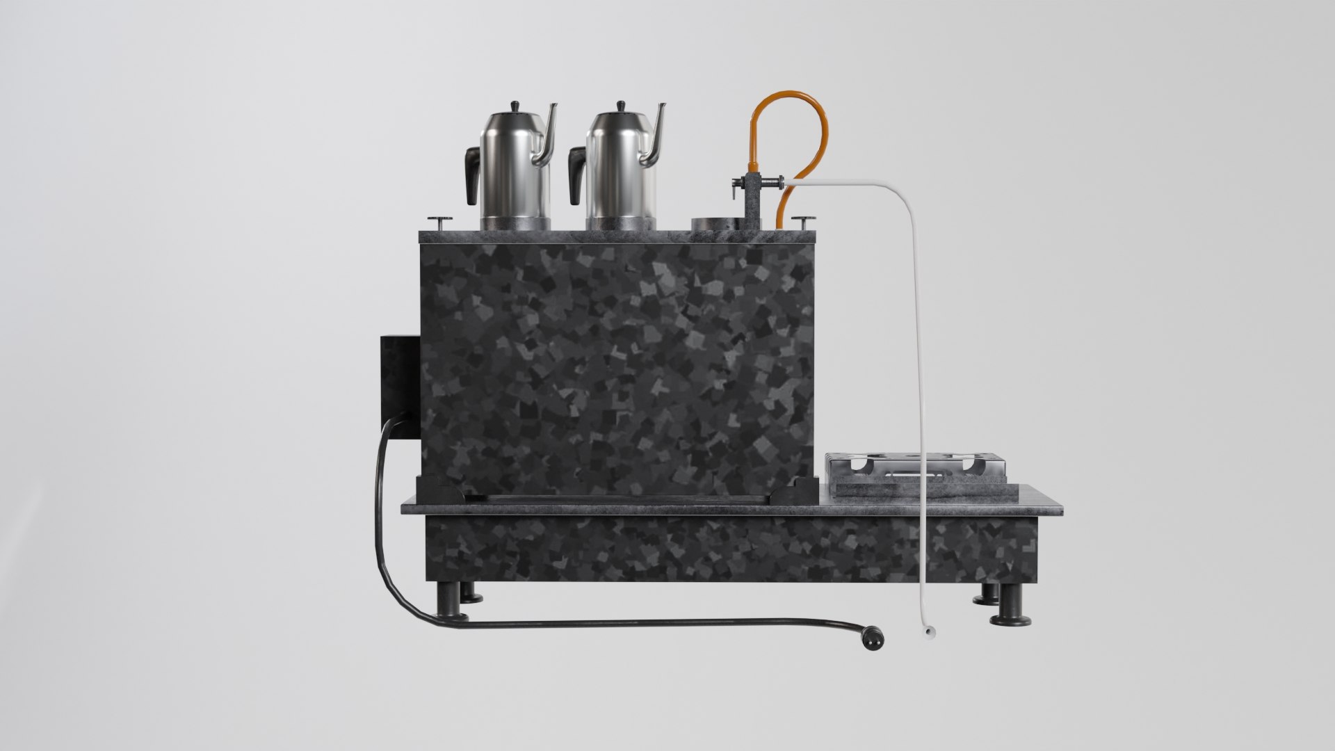 Tea Brewing Machine Low-poly 3D - TurboSquid 2151555