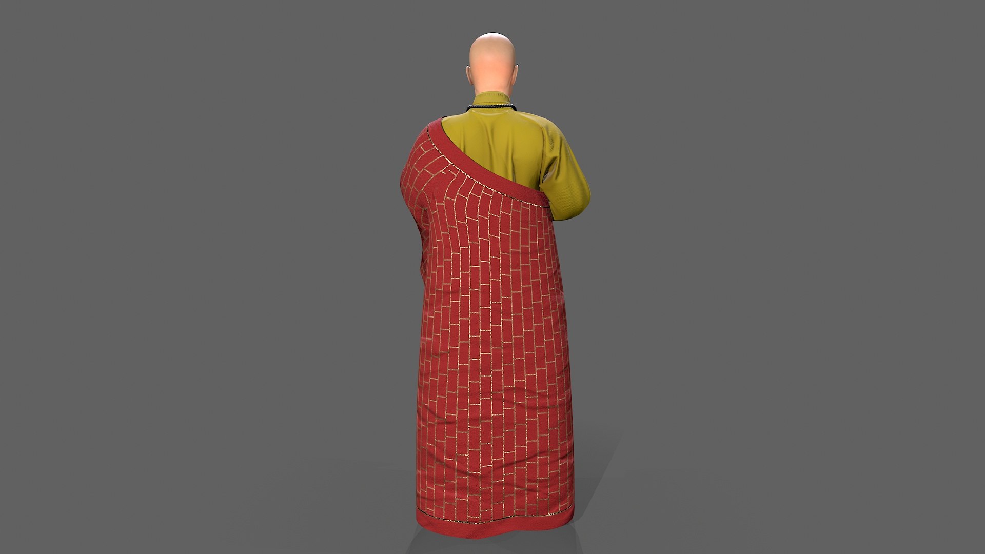 Monks 3D Model - TurboSquid 2198855