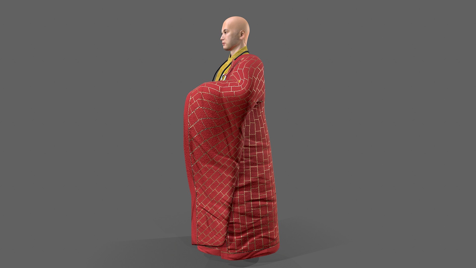 Monks 3D Model - TurboSquid 2198855